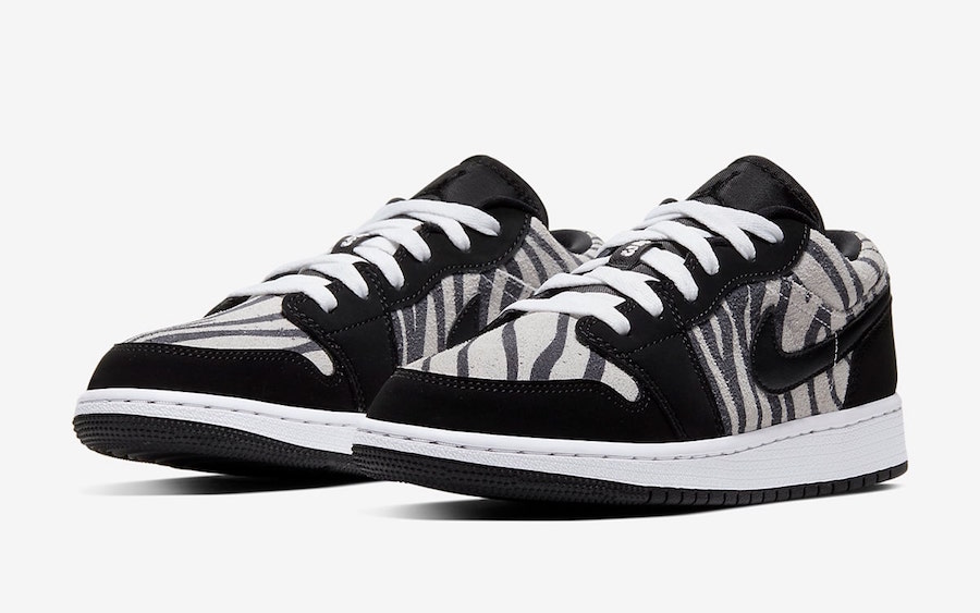 El Air Jordan 1 Low se transforma en zebra | Desempacados