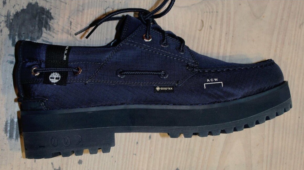 Nuevas fotos del ACW* x Timberland 3-Eye Lug Shoe | Desempacados